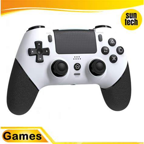 t48 wireless bluetooth dual shock controller hall effect sensor