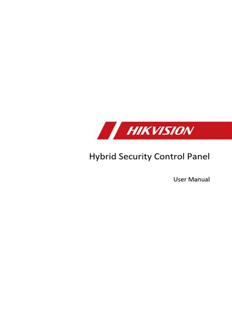 Ud19878b Baseline Hybrid Security Control Panel User Manual V1