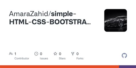 Github Amarazahidsimple Html Css Bootstrap Practice
