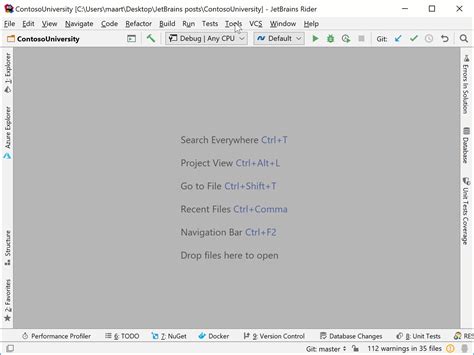 Work With Databases And The Azure Cloud Shell Azure Toolkit For Rider