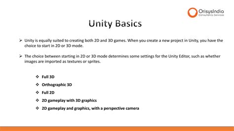 The Basics Of Unity The Game Engine Pdf Computer Animation