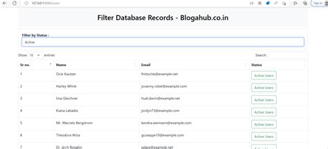 How To Filter Database Records Using Dropdown In Laravel By Blogshub Medium