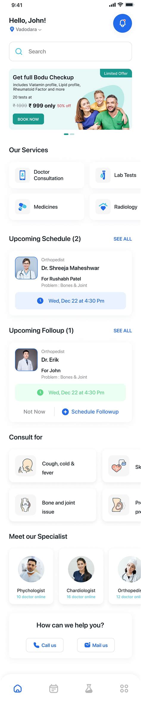 Doctor X Patient UI Kit Flutter By Rushabhpatel Codester