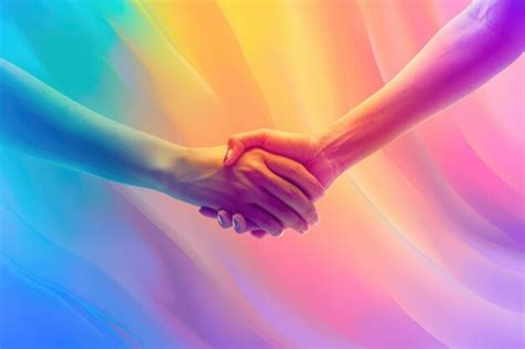 Premium Photo Lgbt Pride Month Unity And Support In Community