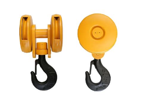 Crane Hook Block Max Loads 16 32t Hook Block With Single Or Double Pulley