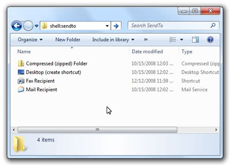 stupid geek tricks secret items on the windows 7 send to menu