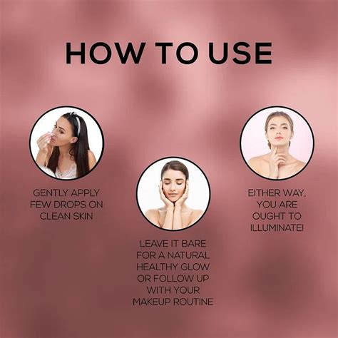 Renee Glass Glow Pre Makeup Oil Prep And Glow All Day 30ml Mani Ram