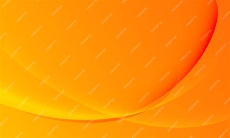 Premium Vector Smooth Orange Wave Abstract Background Abstract Gradient Orange Background Vector