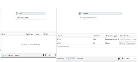 how create arguments automatically when extract activity as workflow