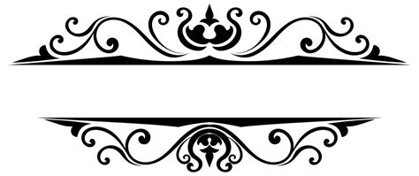 Black And White Scroll Vector Art Icons And Graphics For Free Download