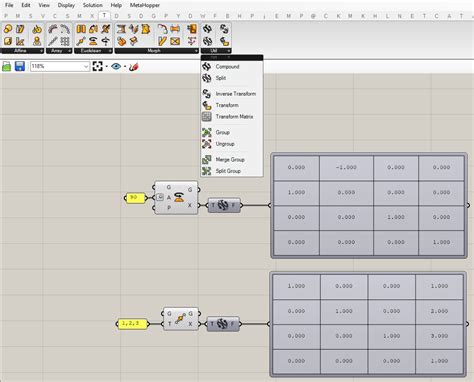 Rotation Transformation Values From Camera To Target Grasshopper Mcneel Forum