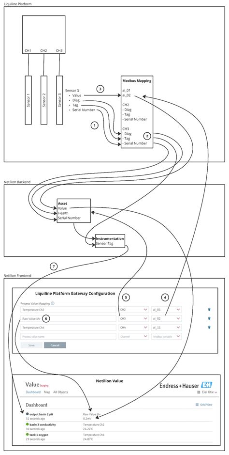 Further Information About Data Flow Context For A Liquiline Platform
