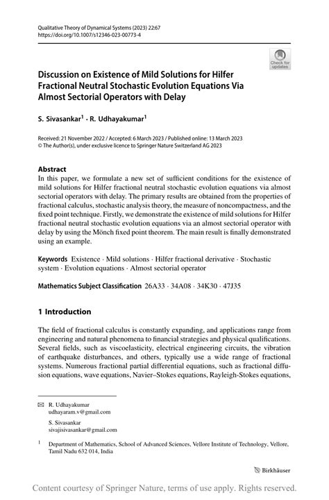 Discussion On Existence Of Mild Solutions For Hilfer Fractional Neutral