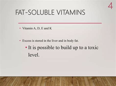 Vitamins And Its Classifications Pptx