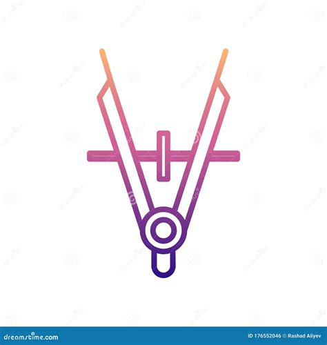 Divider Nolan Icon Simple Thin Line Outline Vector Of Measuring