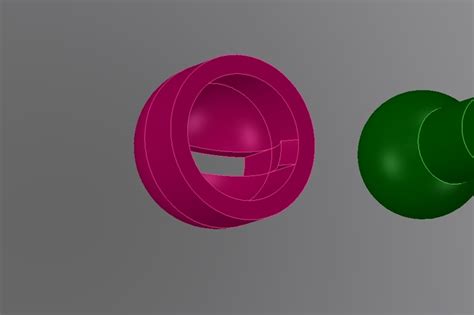 5mm Ball And Socket Stl Spaceclaim Step Iges 3d Cad Model Grabcad