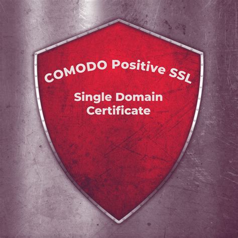 Comodo Positive Ssl Certificate — The Ssl Lock