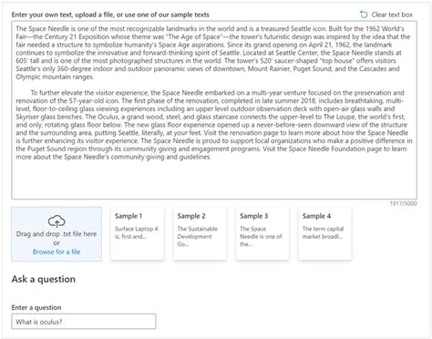 Question Answering Feature Is Generally Available Microsoft Community Hub