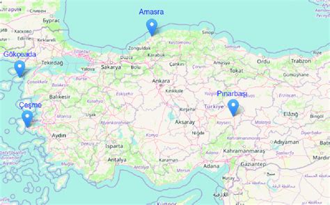 The Data Sets Obtained Locations Download Scientific Diagram