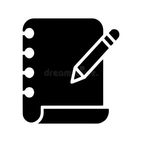 Draft Or Sketch Paper Drawing Icon Stock Vector Illustration Of