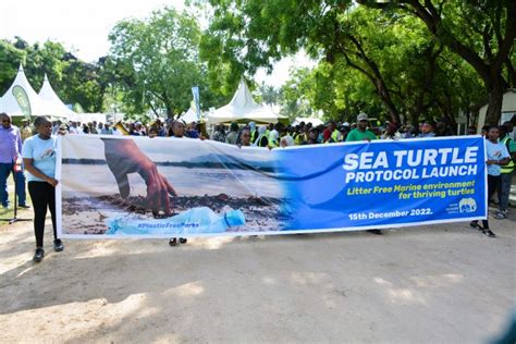 Launch Of The Sea Turtle Conservation Protocol In Kenya Ministry Of