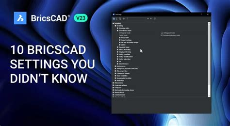 10 bricscad® settings you didn t know about but should excel design
