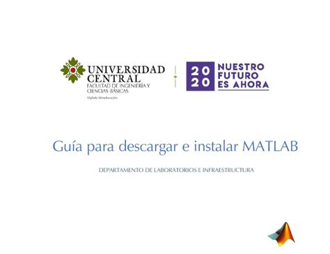 PDF Guía para descargar e instalar MATLAB MATLAB Online ofrece acceso a MATLAB a través de