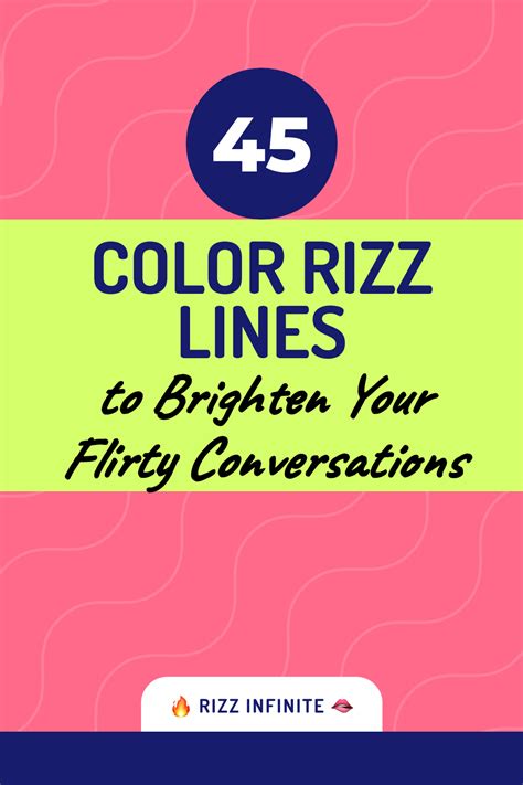 45 Creative Color Rizz Lines To Brighten Your Flirty Conversations
