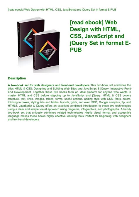 Read Ebook Web Design W