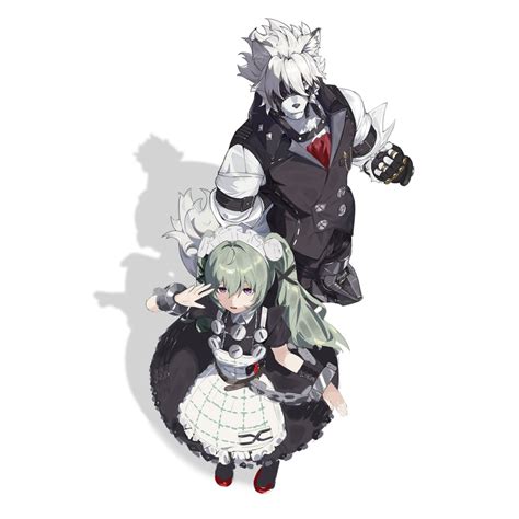 Von Lycaon And Corin Wickes Zenless Zone Zero Drawn By Xindongfang