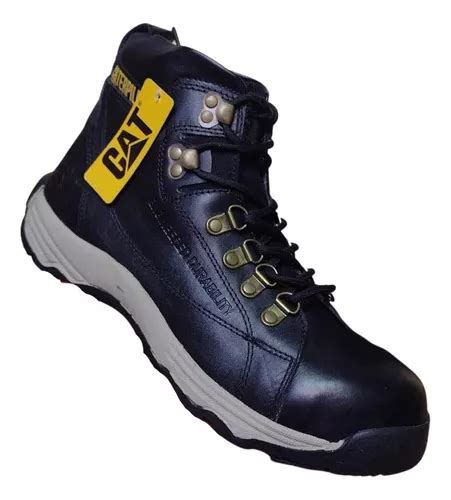 Bot N De Hombre Cat Punta Acero Inoxidable Cuotas Sin Inter S