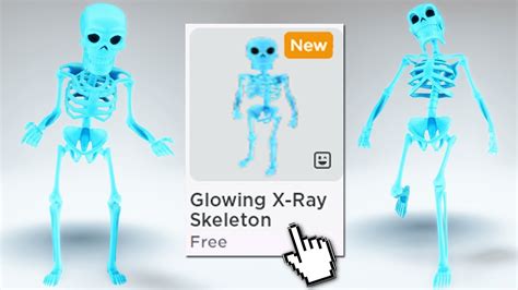 Get This Free Glowing X Ray Skeleton Bundle Now 😲😵 Roblox Youtube