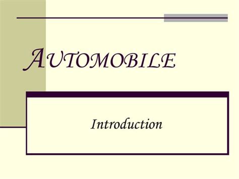 11 Classification Of Automobilepdf