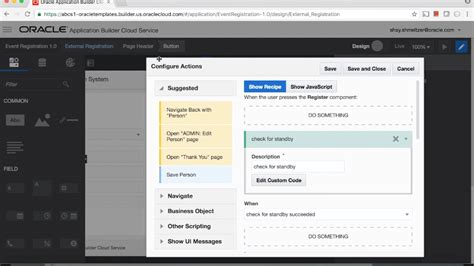 Oracle Application Builder Cloud Service Coding Techniques Youtube