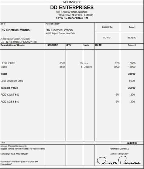 48 Best Invoice Copy Format For Free For Invoice Copy Format Cards Design Templates