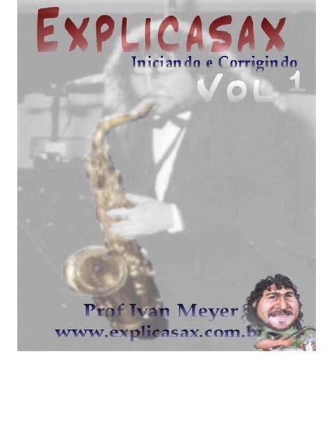 Metodo Ivan Meyer Livro 1 Pdf Saxofone Partituras
