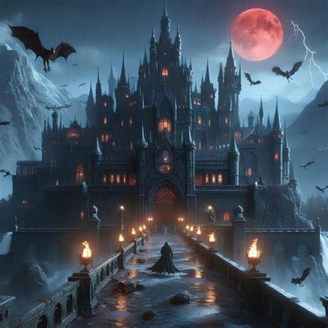 Draculas Castle 4k By Riquepaes On Deviantart
