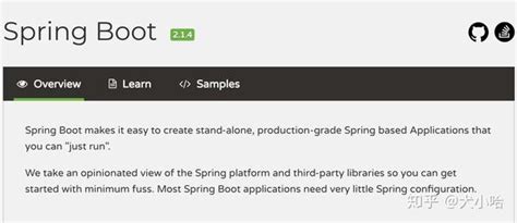 Spring Boot 入门教程 图文讲解 知乎