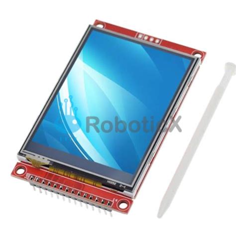 2 8 Spi Tft Lcd Touch Module With Ili9341 Roboticx