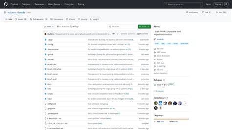 Rust Based Shell Brush Sparks Debate On Posix Compatibility Vs