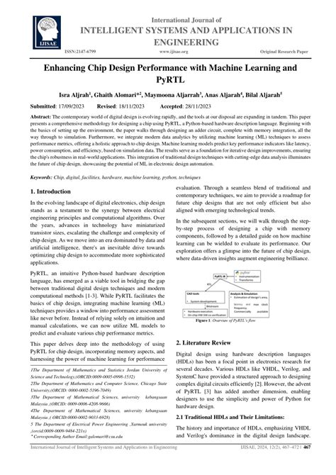 Pdf Enhancing Chip Design Performance With Machine Learning And Pyrtl