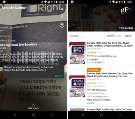 Use The Amazon Barcode Scanner To Purchase Products From Your Phone