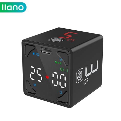 Ticktime Cube Pomodoro Timer Magnetic Productivity Timer Mute Vibration Adjustable Sound