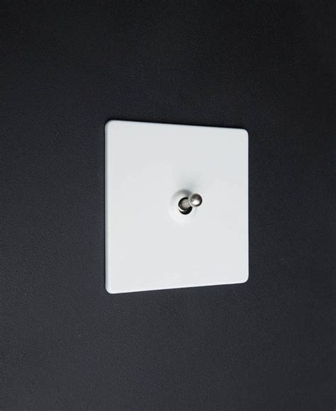 Toggle Switches White Single Toggle Light Switch