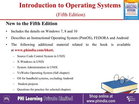 An Introduction To Operating Systems Ppt