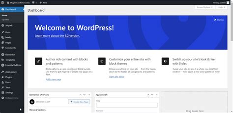 how to check for plugin conflicts on my website essential addons for