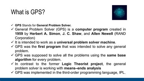 Lecture 3 General Problem Solver Pptx