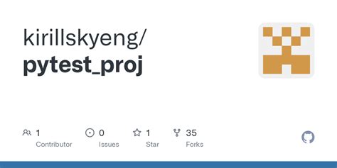 github kirillskyeng pytest proj
