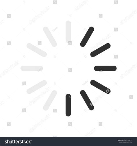 Loading Progress Bar Circle Shape Stock Vector Royalty Free Shutterstock