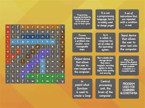 programming word search sopa de letras